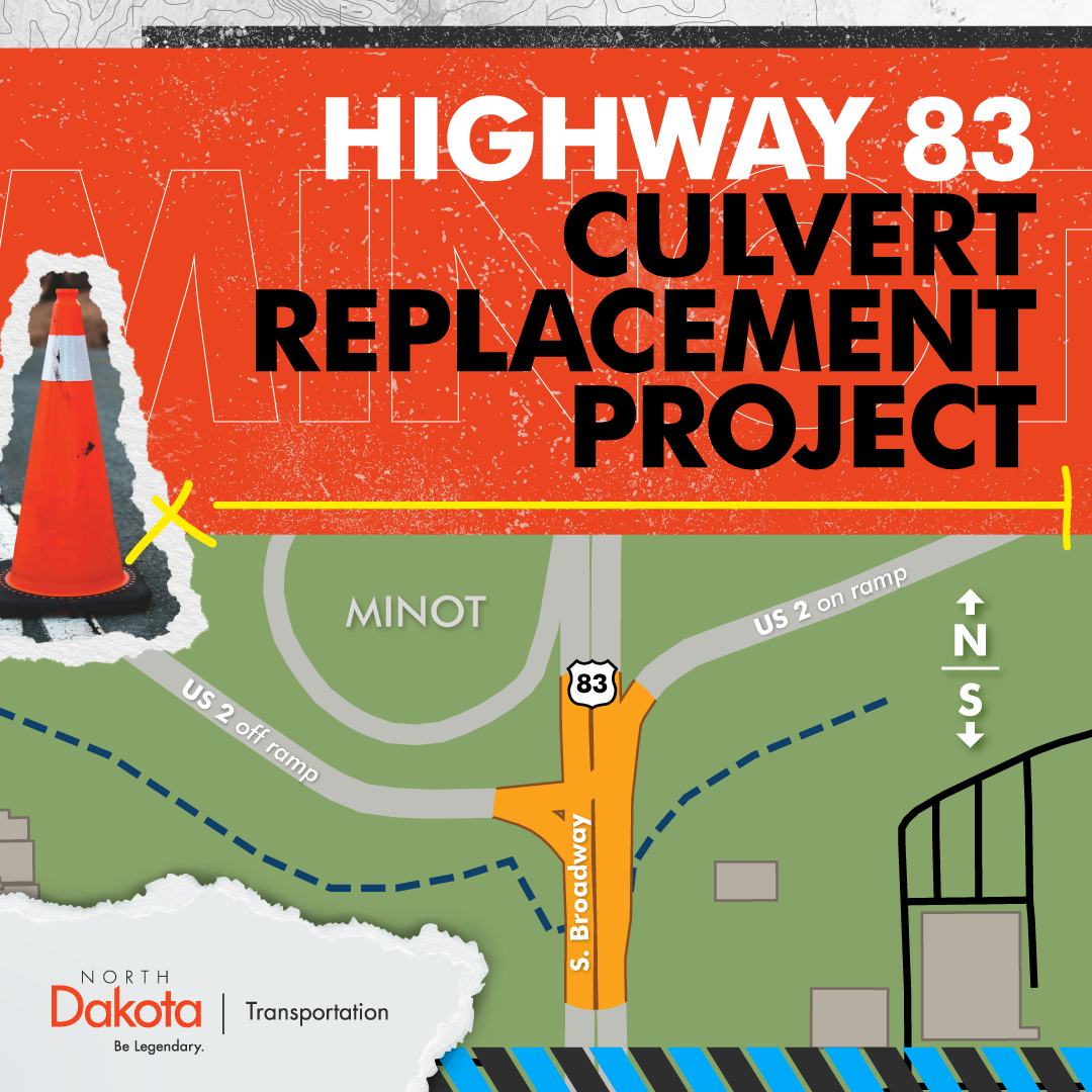 US Highway 83 Culvert Replacement | NDDOT